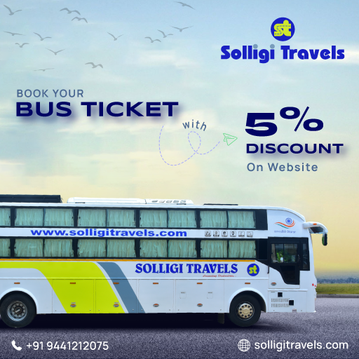 Solligi Travels | ONLINE BUS TICKET BOOKINGS & TRAVEL SERVICES